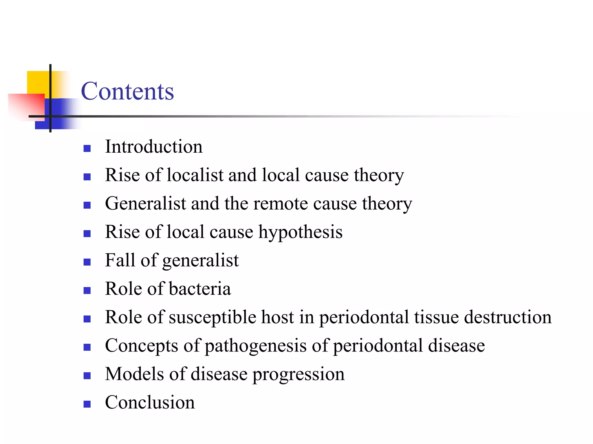 A paradigm shift in the etiopathogenesis of periodontitis khushbu | PPTX