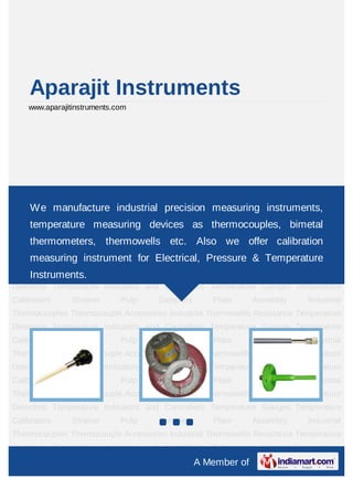 Aparajit Instruments, Chennai, Industrial Thermocouples | PDF