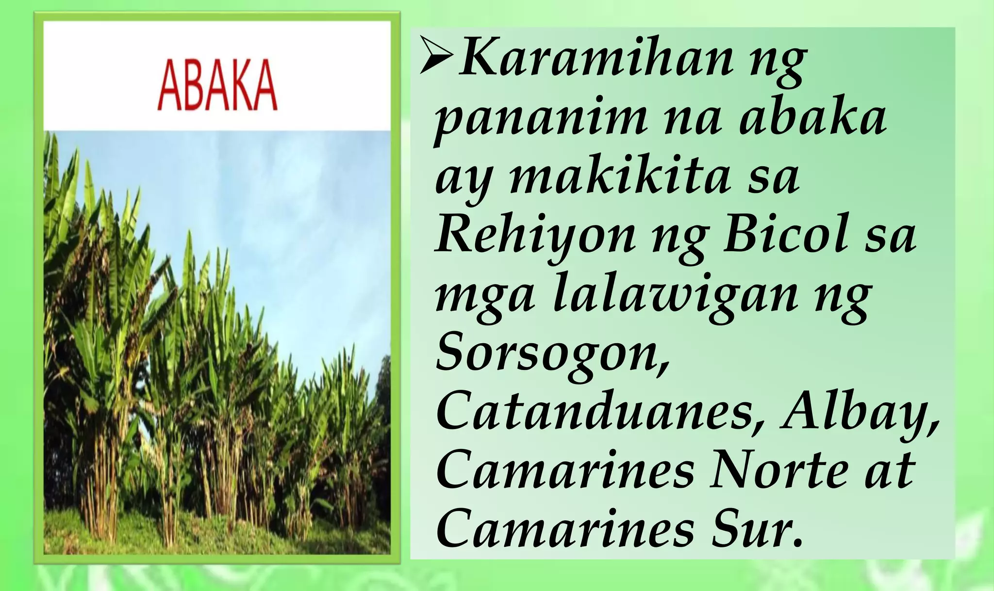 Ap aralin 8 ang kinalaman ng klima sa mga uri ng pananim at hayop sa pilipinas | PPTX