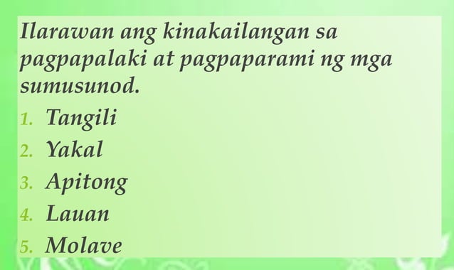 Ap aralin 8 ang kinalaman ng klima sa mga uri ng pananim at hayop sa pilipinas | PPTX