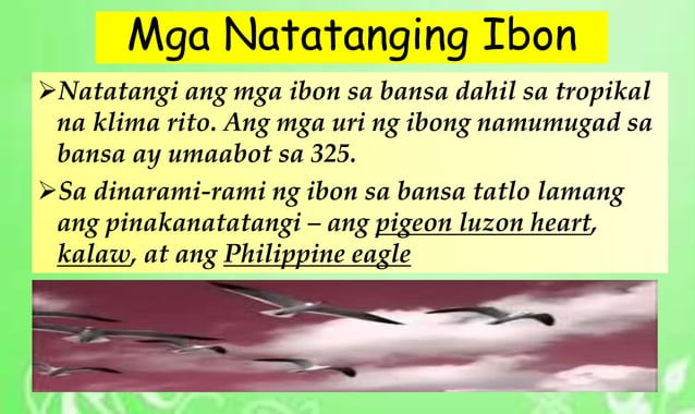 Ap aralin 8 ang kinalaman ng klima sa mga uri ng pananim at hayop sa pilipinas | PPTX