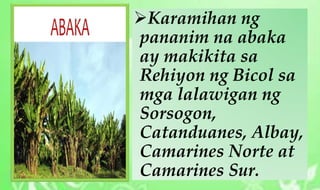 Ap aralin 8 ang kinalaman ng klima sa mga uri ng pananim at hayop sa ...