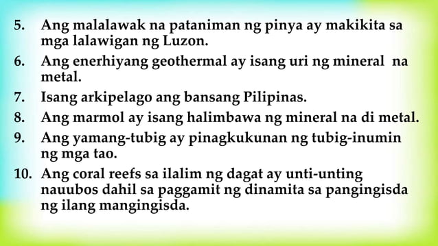 AP Aralin 9 Mga Pangunahing Likas na Yaman ng Bansa CO1.pptx