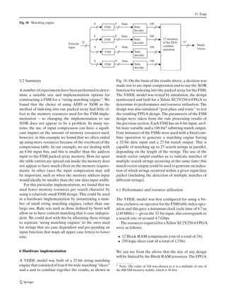A parallel string matching engine for use in high speed network intrusion detection systems | PDF