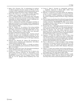 A parallel string matching engine for use in high speed network intrusion detection systems | PDF