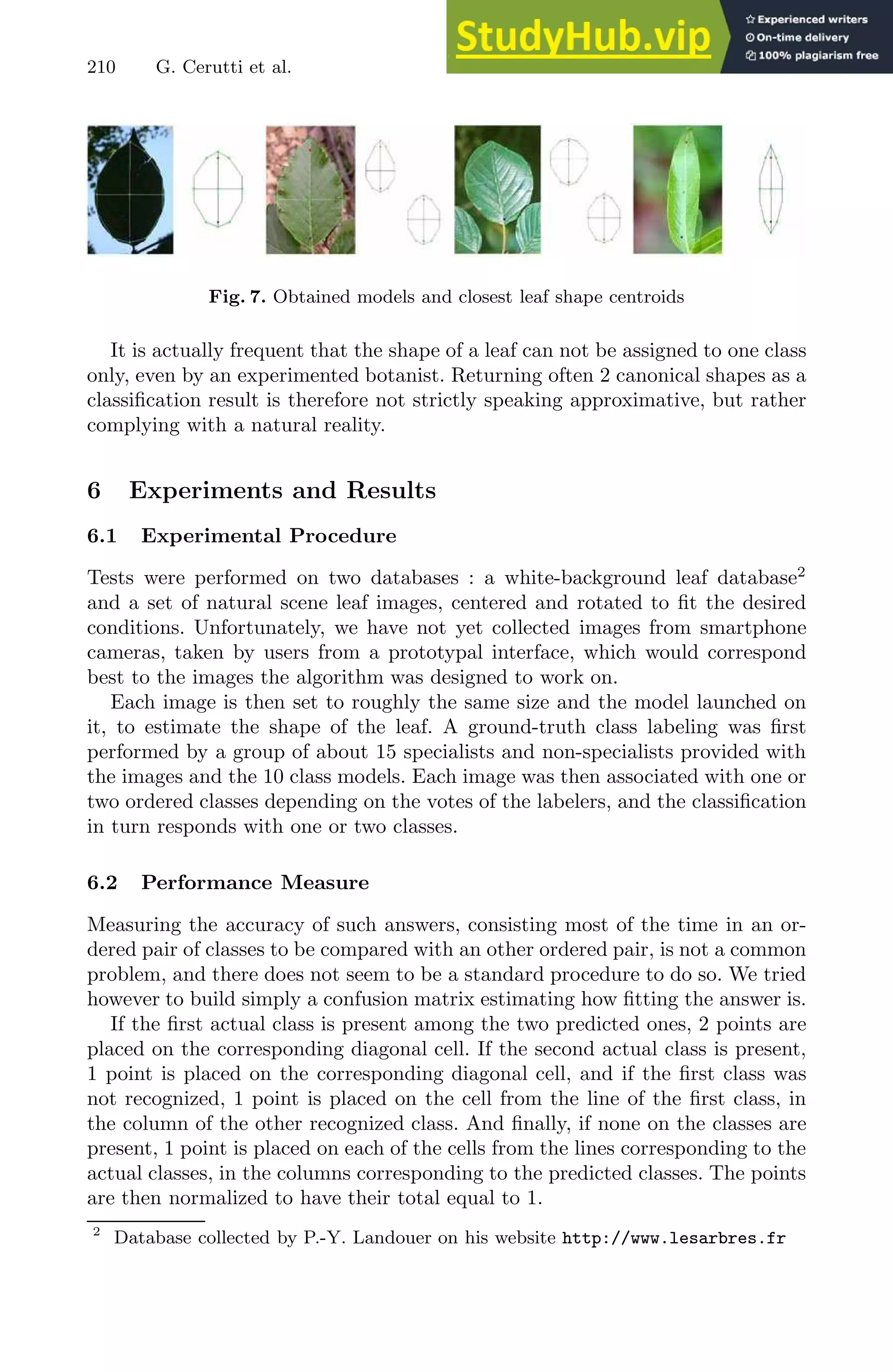 A Parametric Active Polygon For Leaf Segmentation And Shape Estimation