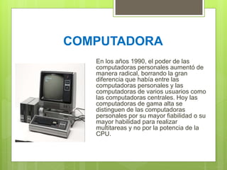 Aparatos Tecnológicos Y Su Evolución | PPTX