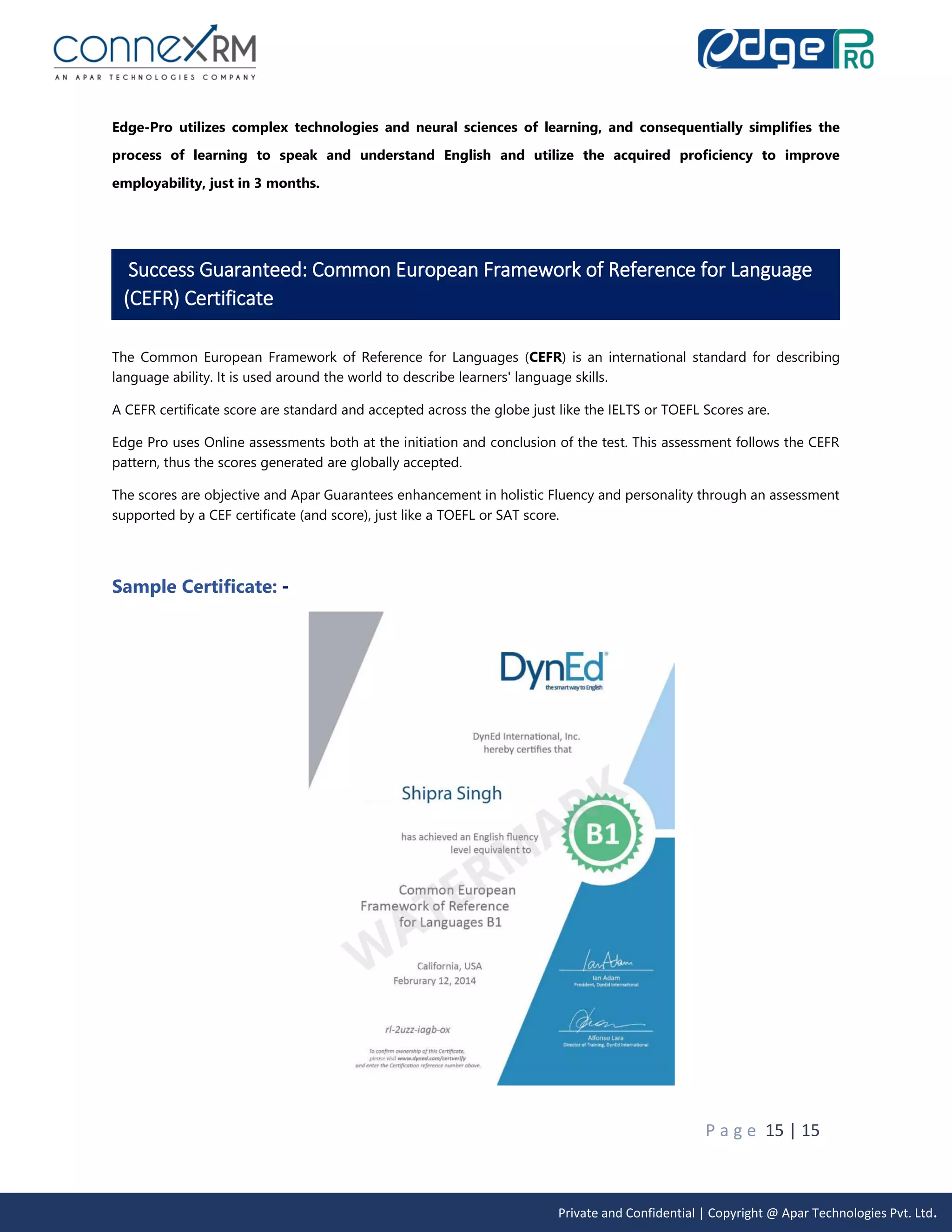 Apar edgepro brochure | PDF