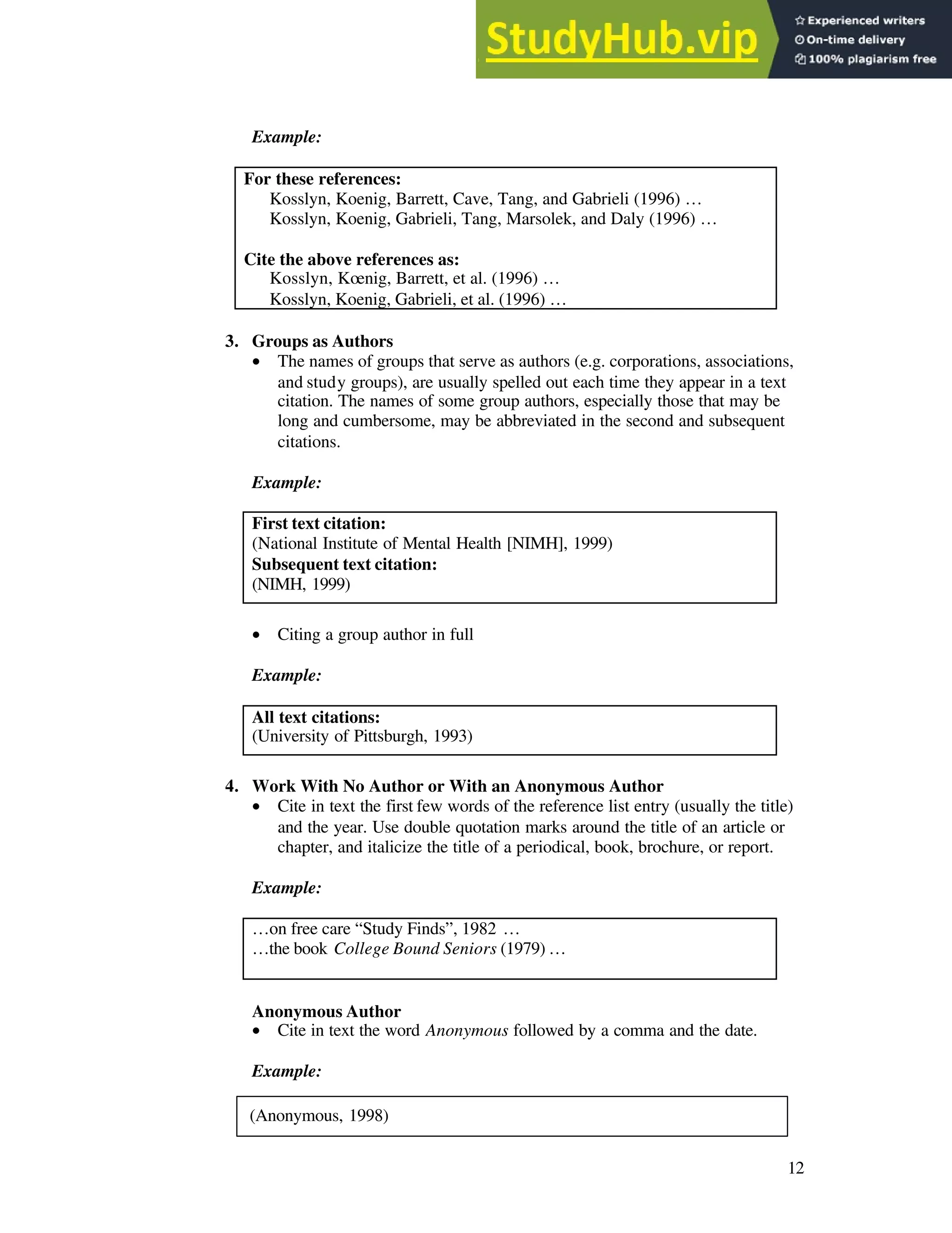 APA Reference Guideline | PDF