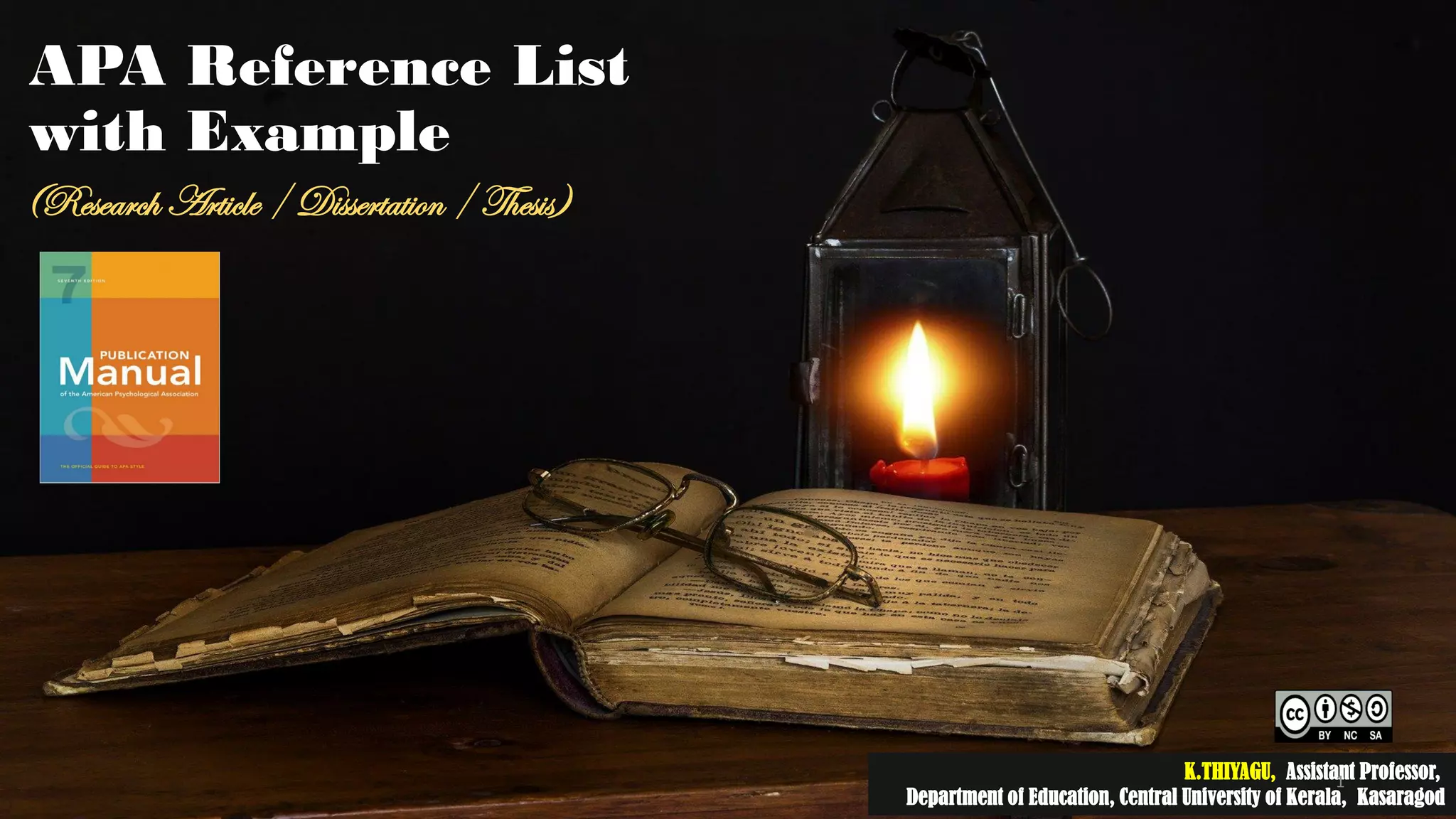 APA Reference List with Example - 7th Edition APA Style | PDF | Science