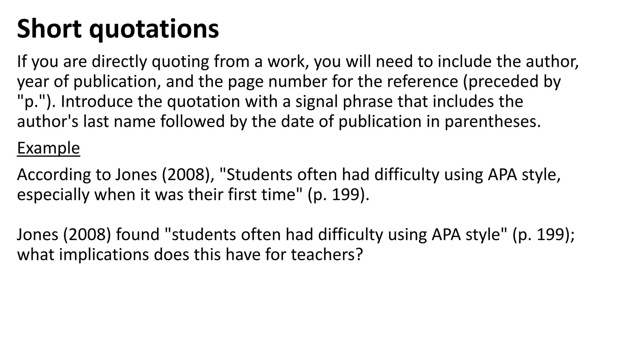 Apa referencing | PPTX