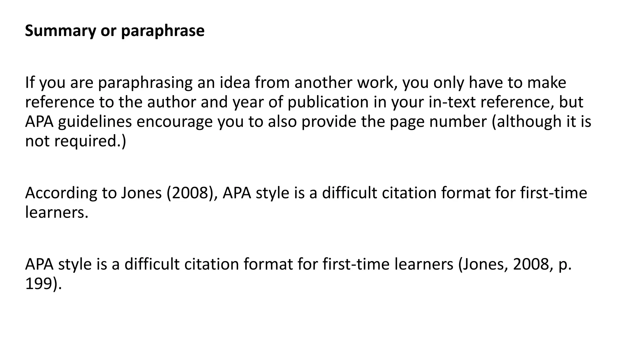 Apa referencing | PPTX