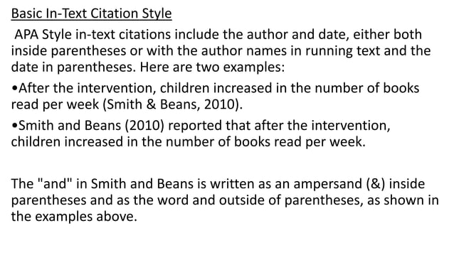 Apa referencing | PPTX