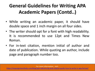 APA Referencing and Citation Guide How to Write in APA Format | PPTX
