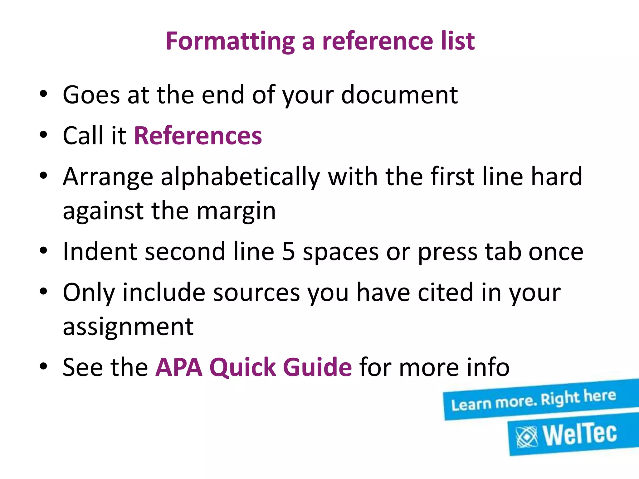 Apa referencing for byd | PPTX