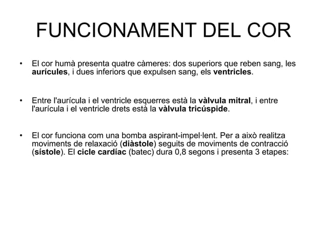 Aparell cardiocirculatori | PPT