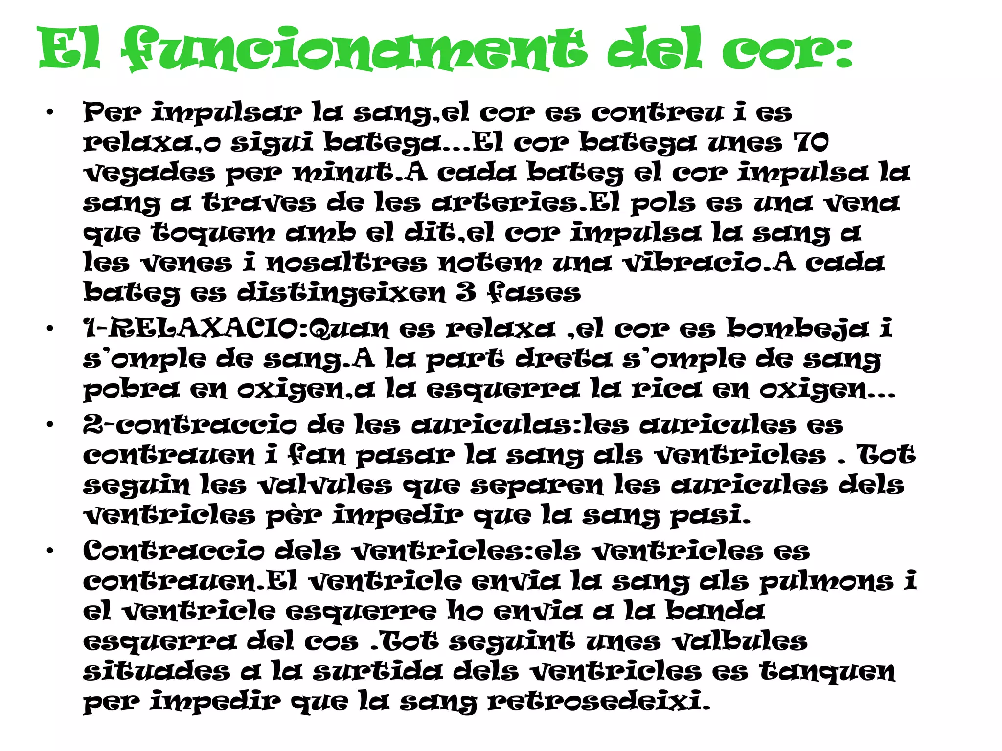 Aparell circulatori | PPTX