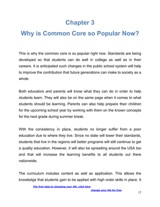 A parents guide_to_common_core | PDF | Primary Education | Education