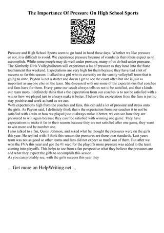 Ap Argument Essay Examples | PDF