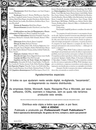 Aparicao o-limbo-modulo-basico-biblioteca-elfica | PDF