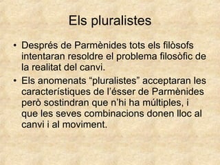 Aparicio Fil I Primers Filosofs | PPT