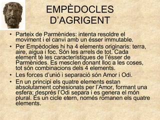 Aparicio Fil I Primers Filosofs | PPT