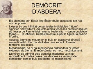 Aparicio Fil I Primers Filosofs | PPT