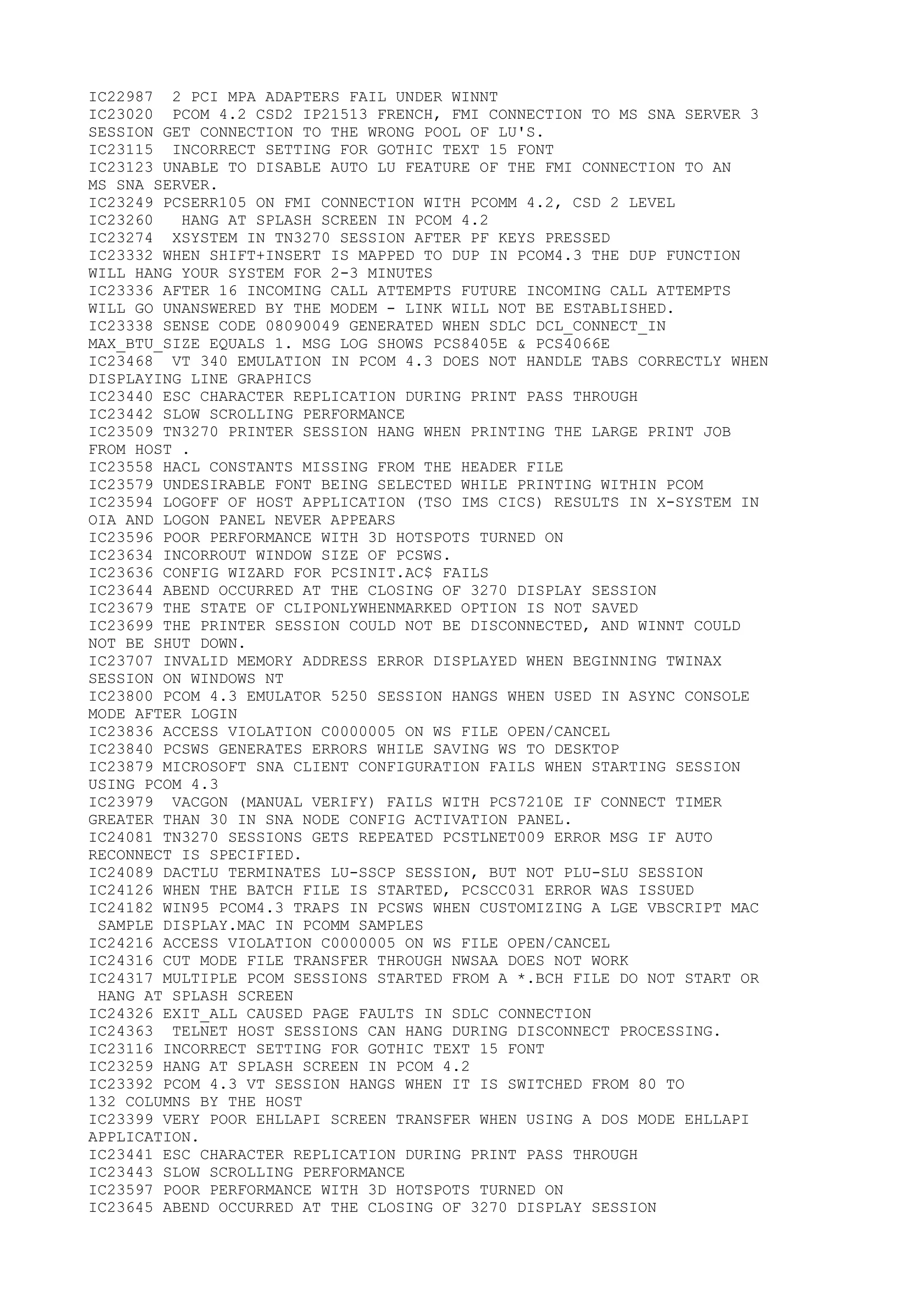 Aparlist | TXT | Operating Systems | Computer Software and Applications