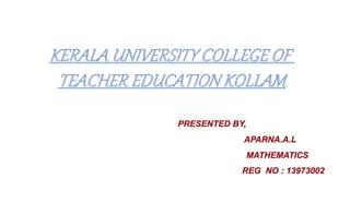 Aparna lesson plan | PPT