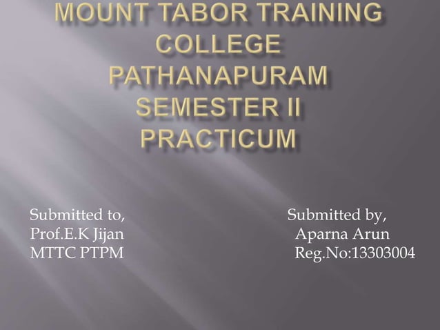 Aparna macbeth | PPTX