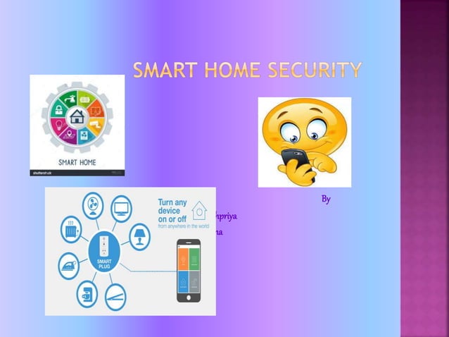 smart Home security | PPTX