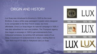 Origin of lux and product life cycle stages | PPTX