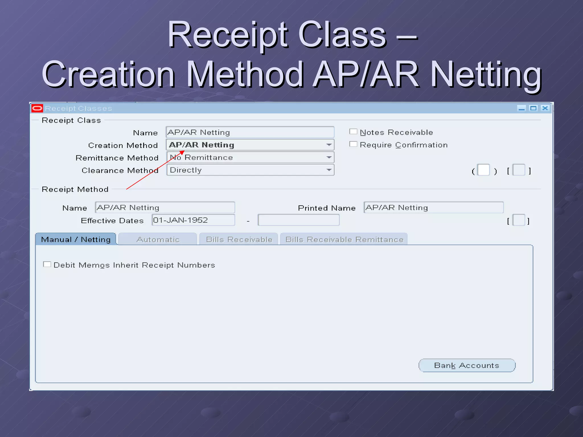 AP/AR Netting R12 | PPT