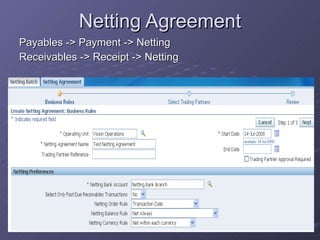 AP/AR Netting R12 | PPT