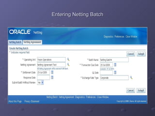 AP/AR Netting R12 | PPT