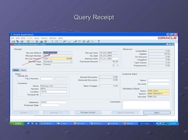AP/AR Netting R12 | PPT