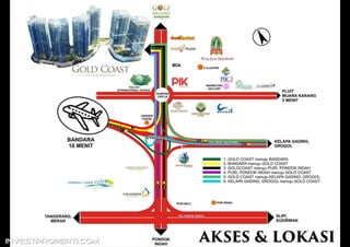 Brosur Apartemen Gold Coast Sea View PIK Jakarta | PPT
