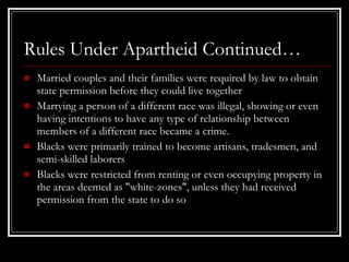 Apartheid | PPT