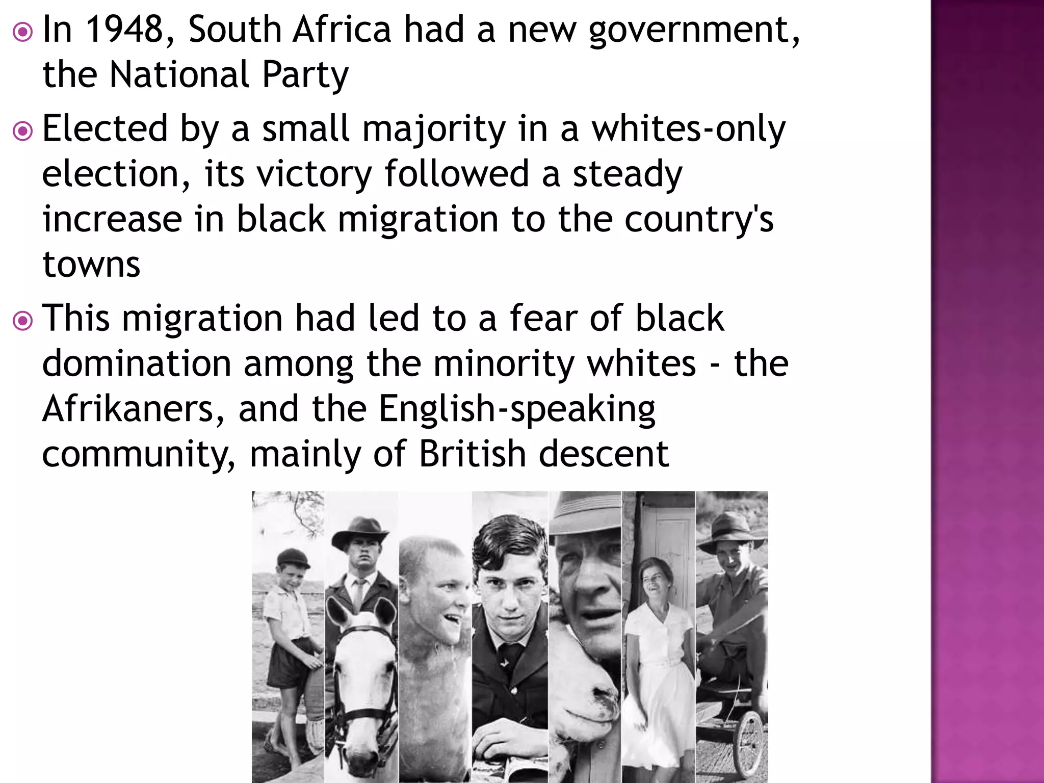 CAPE History Unit Two Apartheid | PPTX