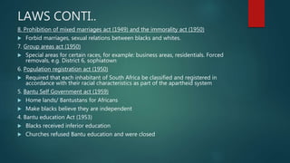 Apartheid | PPTX