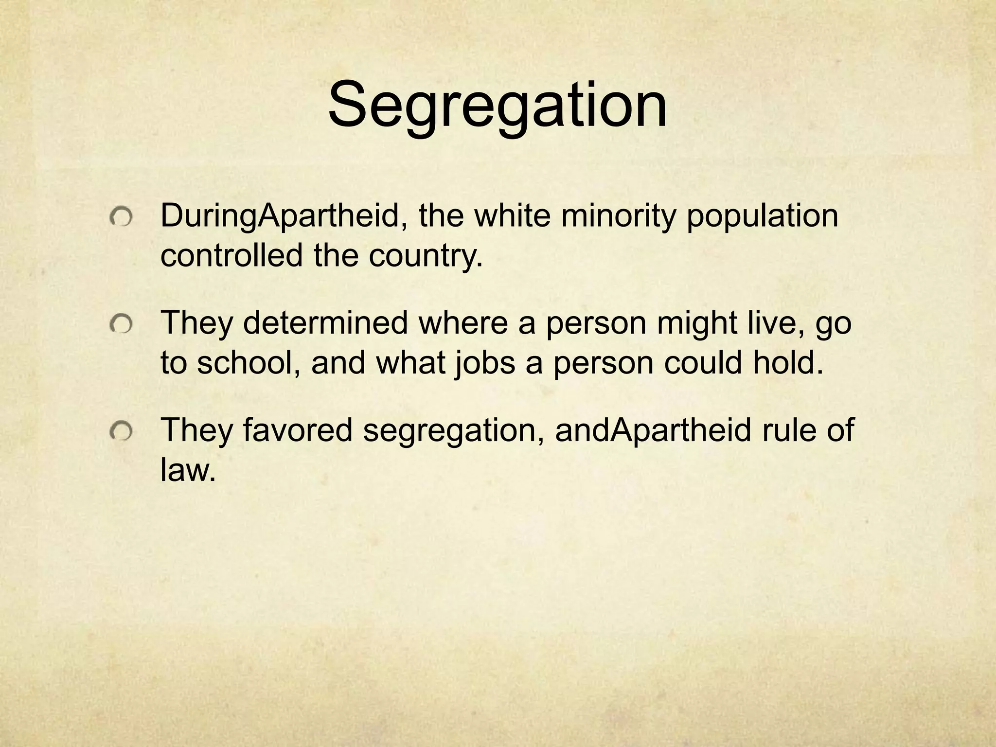 Apartheid: An Introduction for Children | PPTX