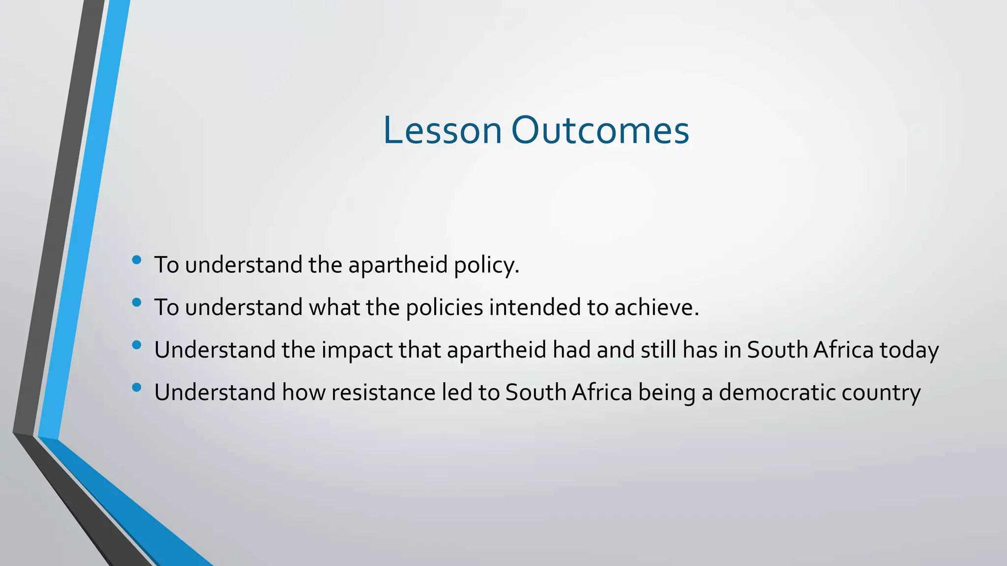 Apartheid in south africa | PPTX | Debated Sensitive Social Issues ...