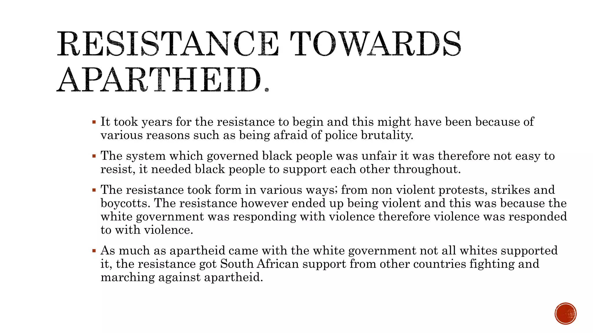 Apartheid in South Africa .pptx