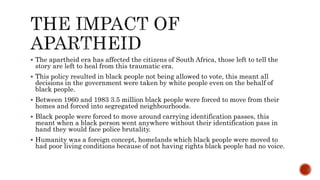 Apartheid in South Africa .pptx