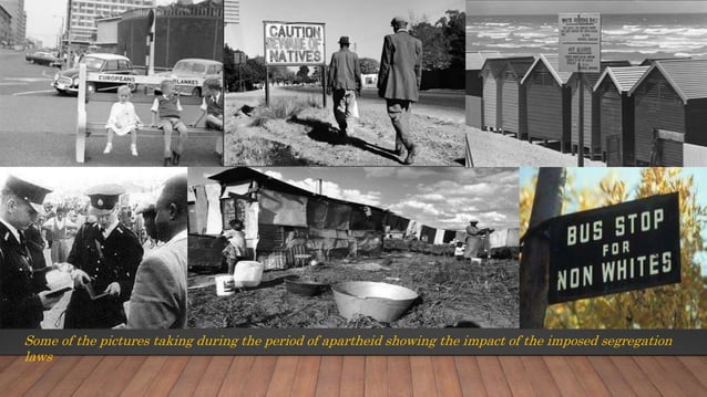 Apartheid in south africa 1948-1994 slideshow | PPTX