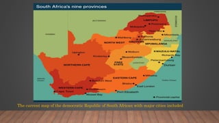 Apartheid in south africa 1948-1994 slideshow | PPTX