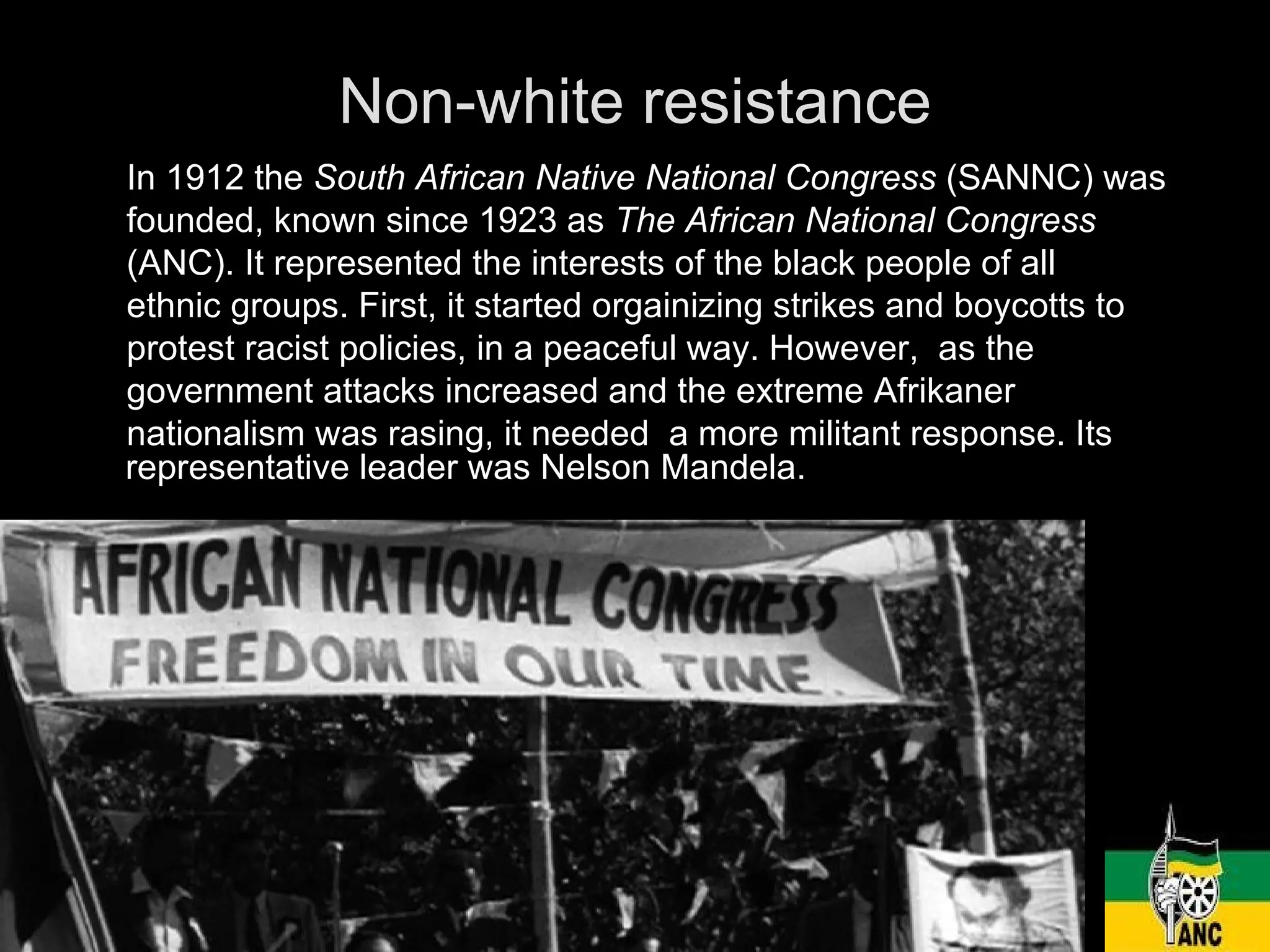 Apartheid powerpoint 3 | PPT