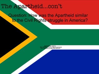 Apartheid Ppt | PPT