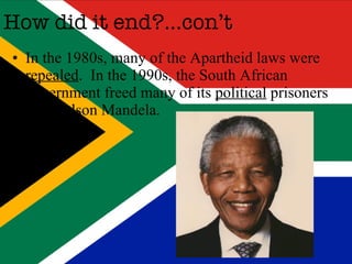 Apartheid Ppt | PPT