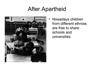 Apartheid system | PPT